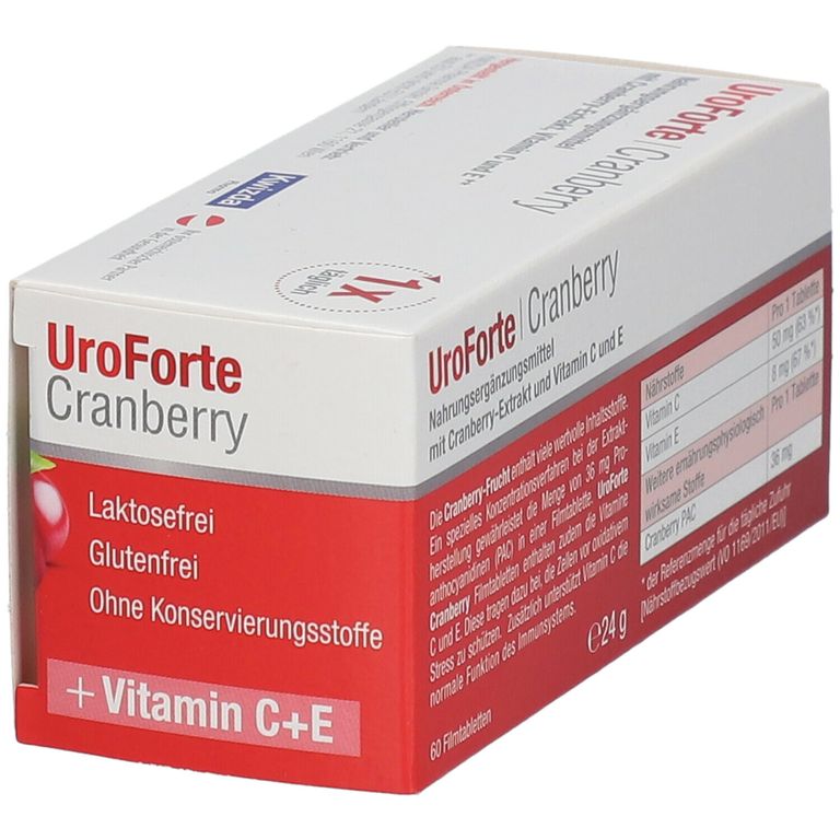 BIOGELAT® Cranberry UroForte Filmtabletten 60 St - Shop Apotheke