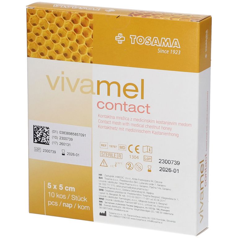 vivamel contact 5 x 5 cm 10 St - Shop Apotheke