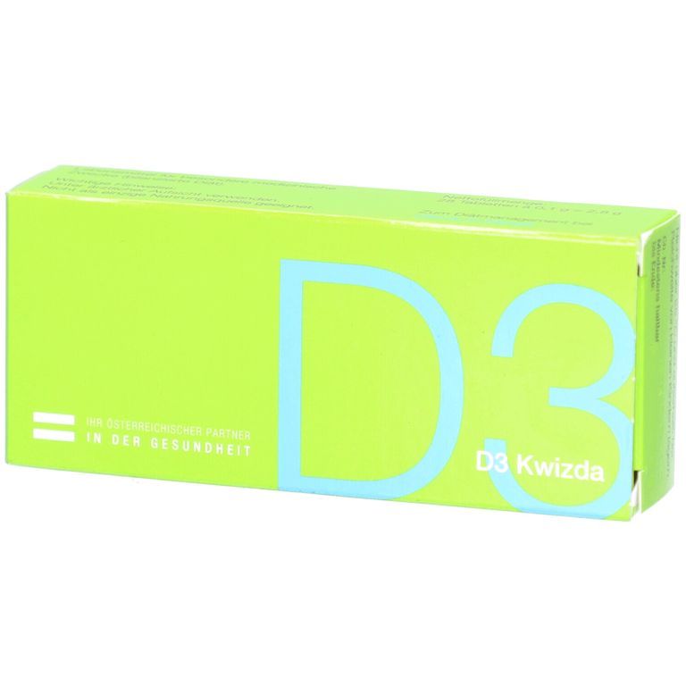 D3 Kwizda Tabletten 3.000 I.E. – Hochdosiertes Vitamin D3 zum ...