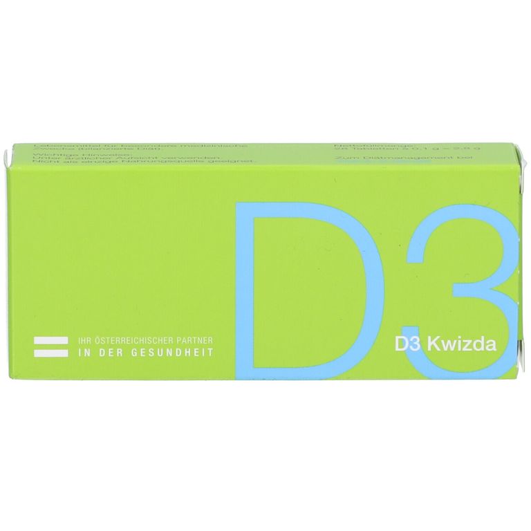 D3 Kwizda Tabletten 3.000 I.E. – Hochdosiertes Vitamin D3 zum ...