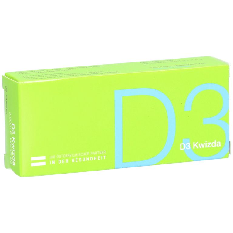 D3 Kwizda Tabletten 3.000 I.E. – Hochdosiertes Vitamin D3 zum ...