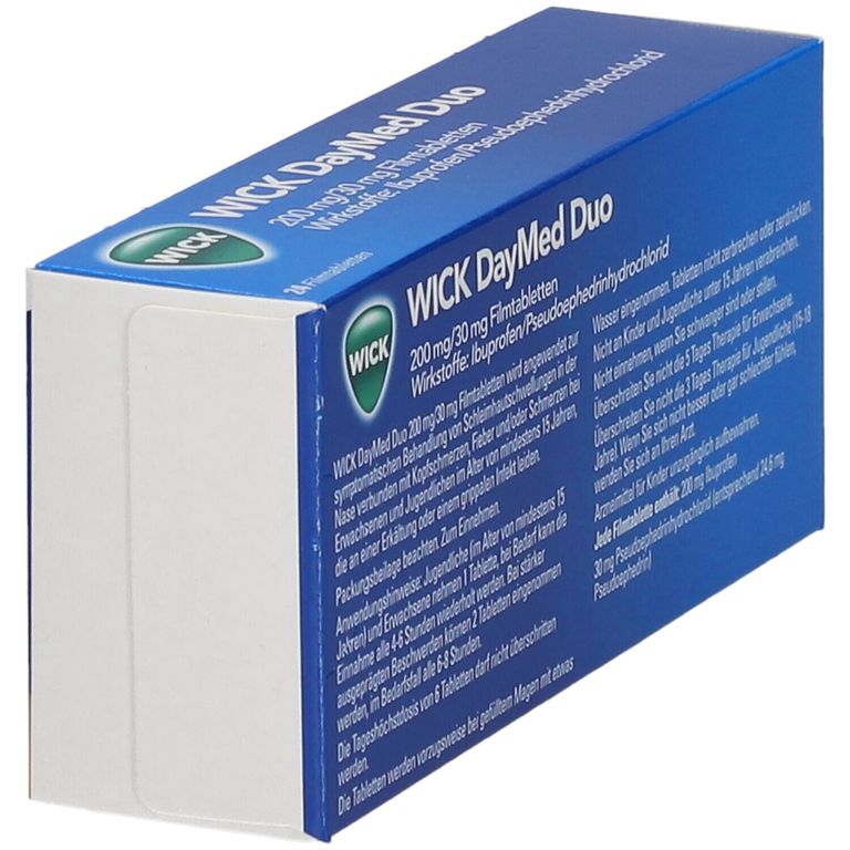 WICK Day Med Duo 200 mg/30 mg 4,7 von 5 (63) 24 St - Shop Apotheke