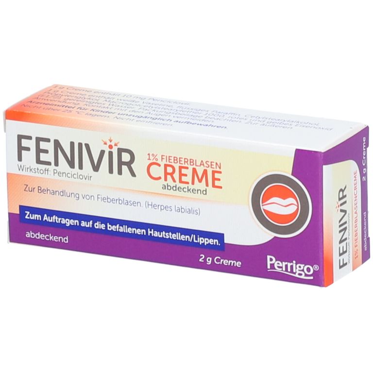 Fenivir® 1 % Fieberblasencreme abdeckend 2 g - Shop Apotheke