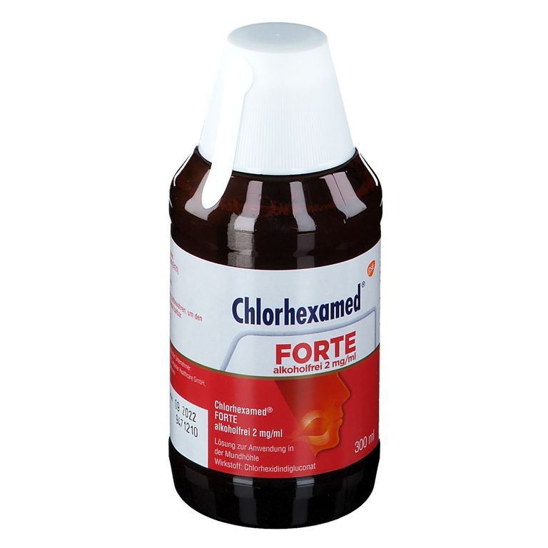 Chlorhexamed® FORTE alkoholfrei 2 mg/ml 300 ml - Shop Apotheke