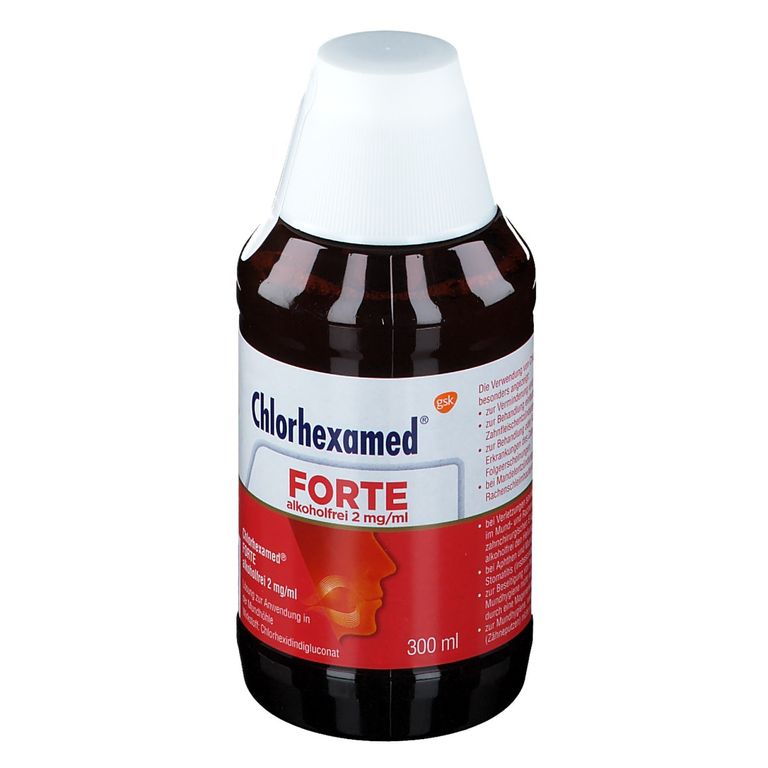 Chlorhexamed® FORTE alkoholfrei 2 mg/ml 300 ml - Shop Apotheke
