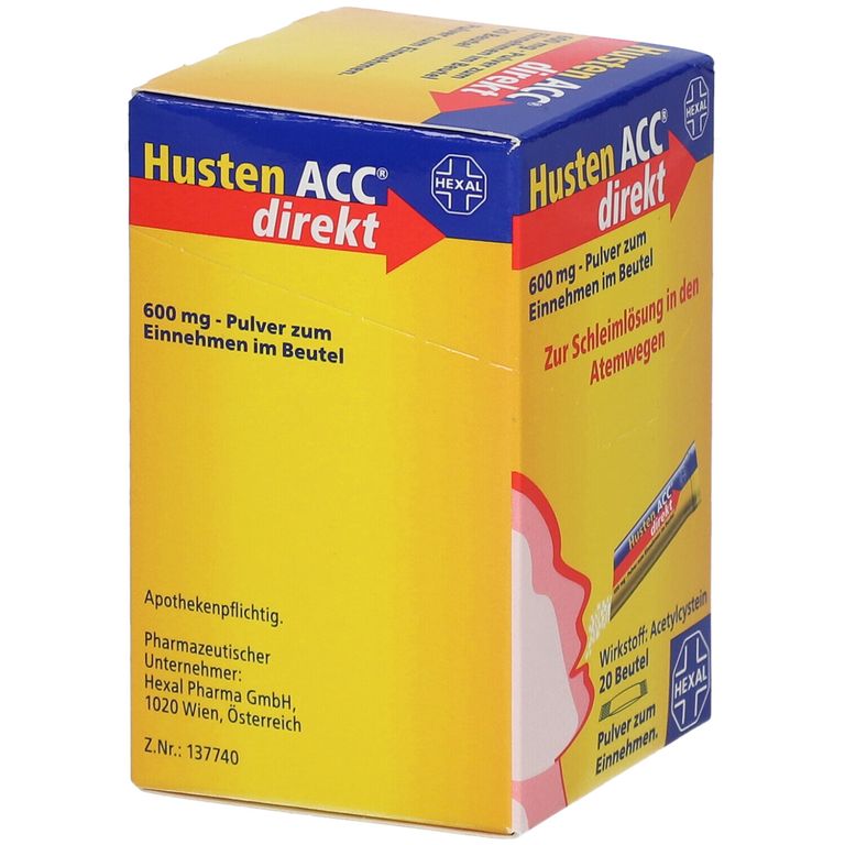 ACC® direkt 600 mg 20 St - Shop Apotheke