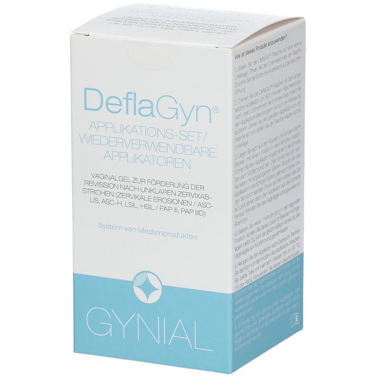 DeflaGyn® Vaginalgel Applikations-Set 1 St - Shop Apotheke