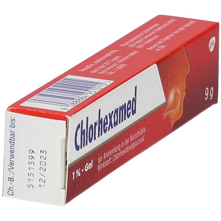 Chlorhexamed 1 % Gel 9 g - Shop Apotheke