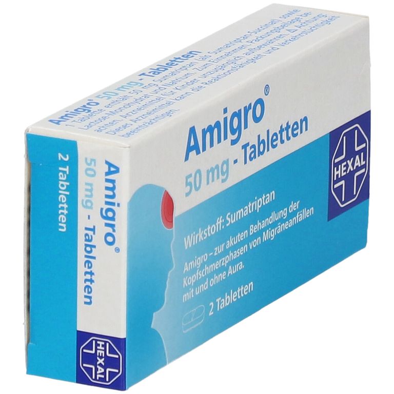 Amigro 50 mg 2 St - Shop Apotheke