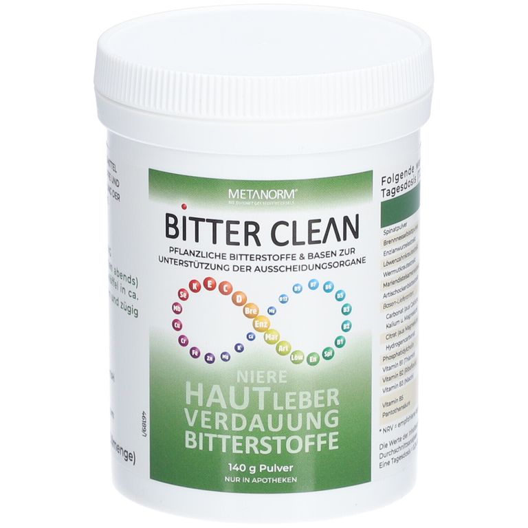 Bitter Clean Pulver Metanorm 140 g - Shop Apotheke