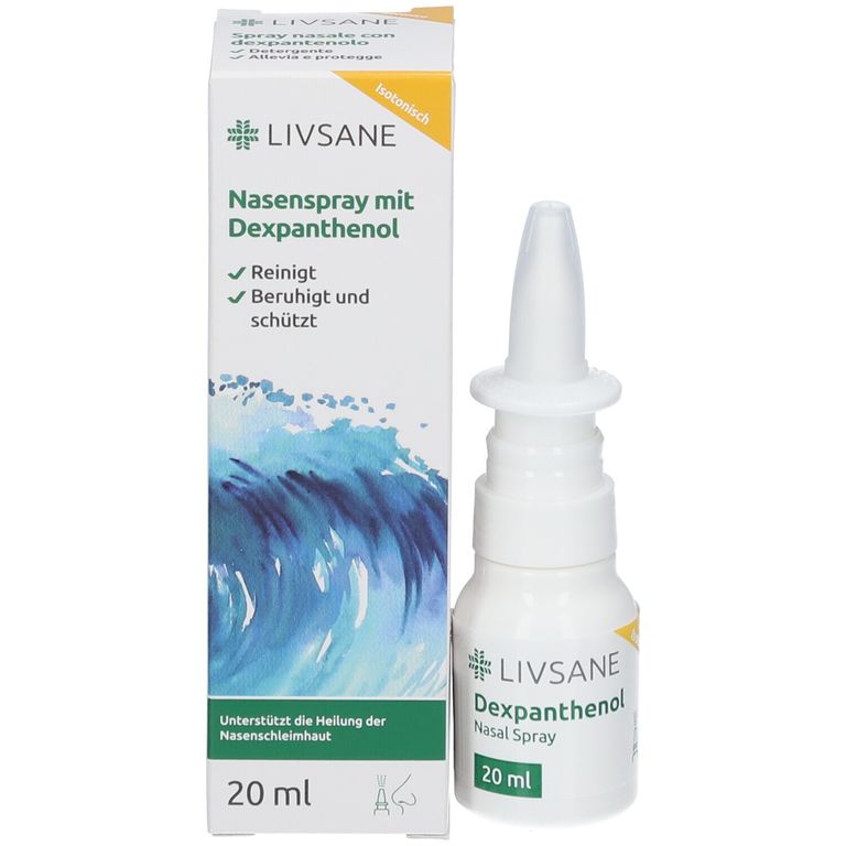 LIVSANA Nasenspray mit Dexpanthenol 20 ml - Shop Apotheke