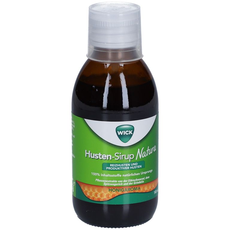 WICK Husten-Sirup Natura gegen Reizhusten 140 ml - Shop Apotheke