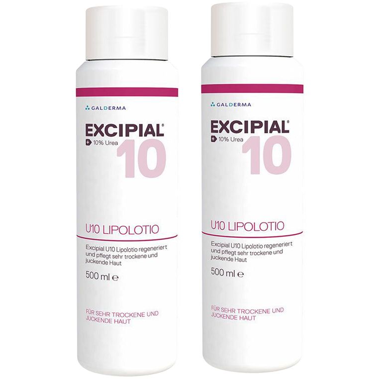 Excipial® U10 Lipolotio 2x500 ml - Shop Apotheke