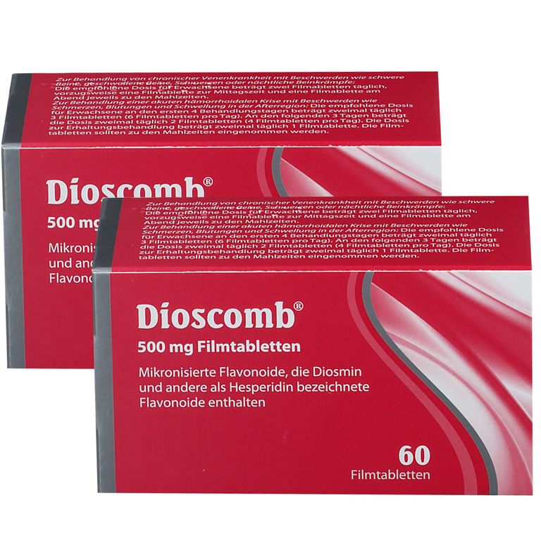 Dioscomb® 500 mg 2x60 St - Shop Apotheke