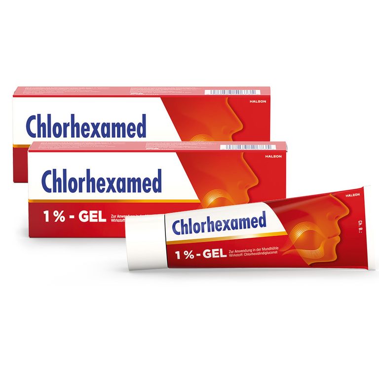 Chlorhexamed® Gel 1 % 2x50 g - Shop Apotheke