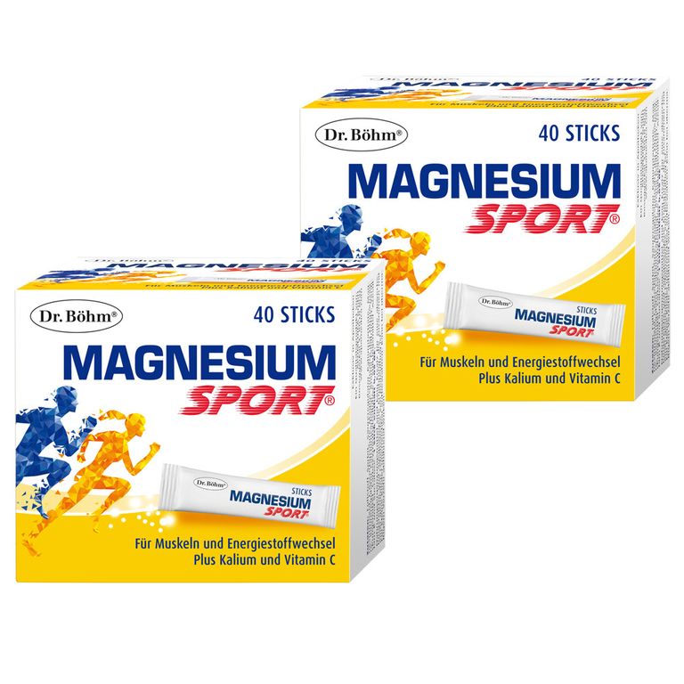 Dr. Böhm® Magnesium Sport® Sticks - für die ideale Versorgung der ...