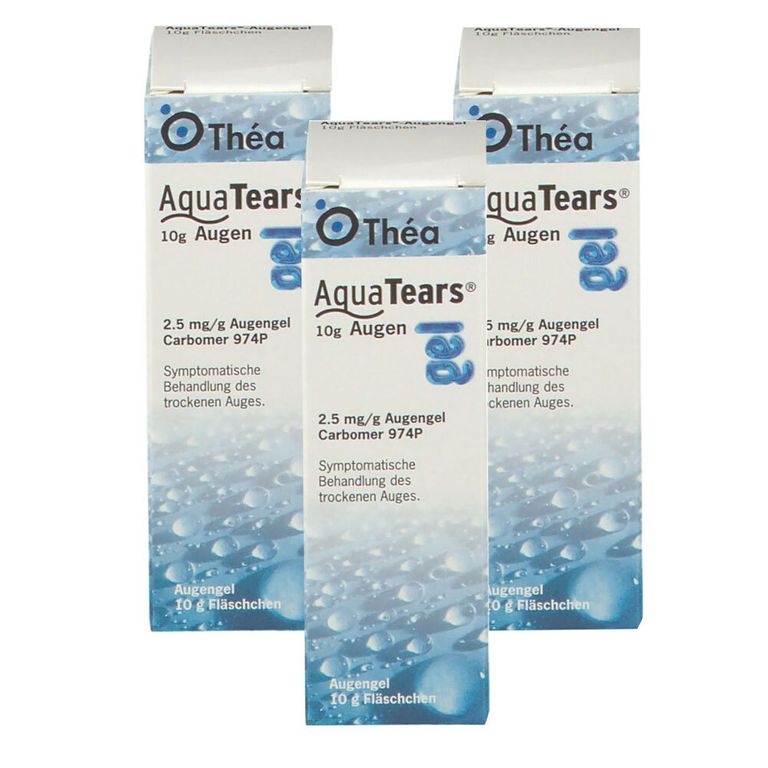 AquaTears Augen-Gel 3x10 g - Shop Apotheke