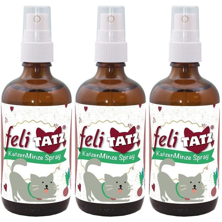 feliTATZ® KatzenMinze Spray 3x100 ml - Shop Apotheke