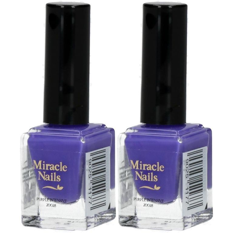 MIRACLE Nagellack Purple Intensive 2x8 ml - Shop Apotheke