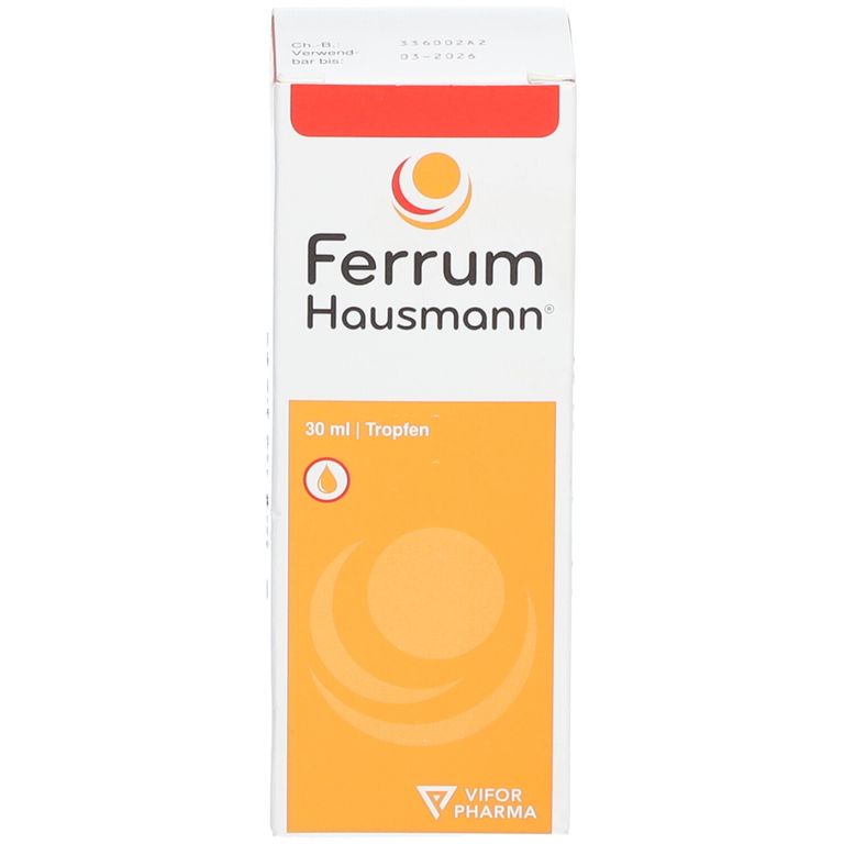Ferrum Hausmann® Lösung 30 ml - Shop Apotheke