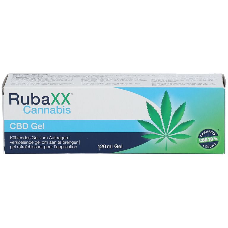 Rubaxx® Cannabis CBD Gel 120 ml - Shop Apotheke