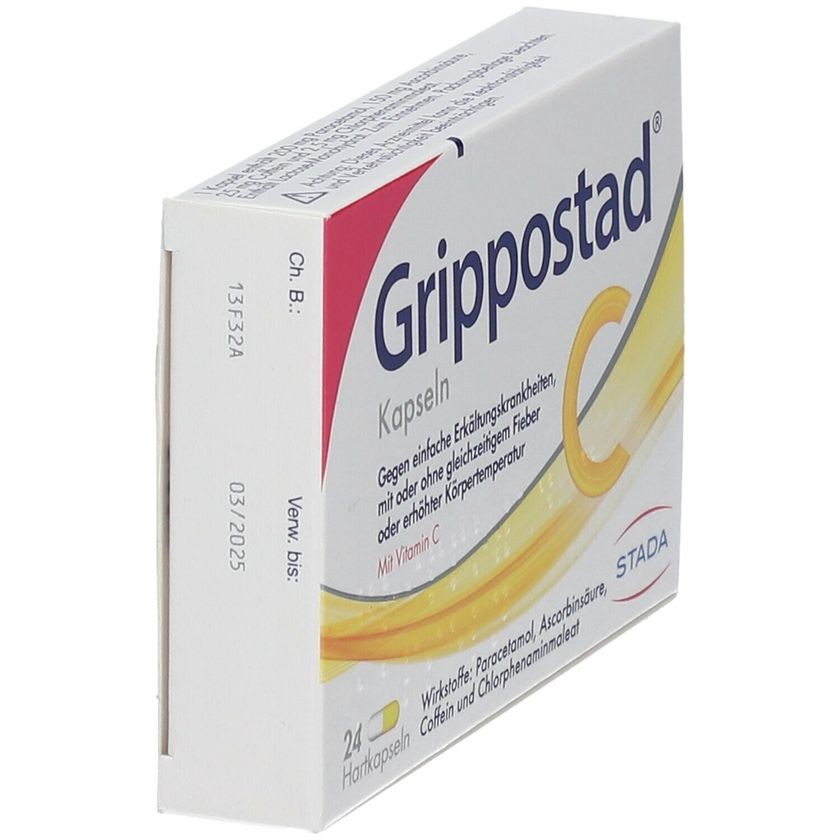 Grippostad® C Kapseln bei Erkältung und grippalen Infekten 24 St - shop ...