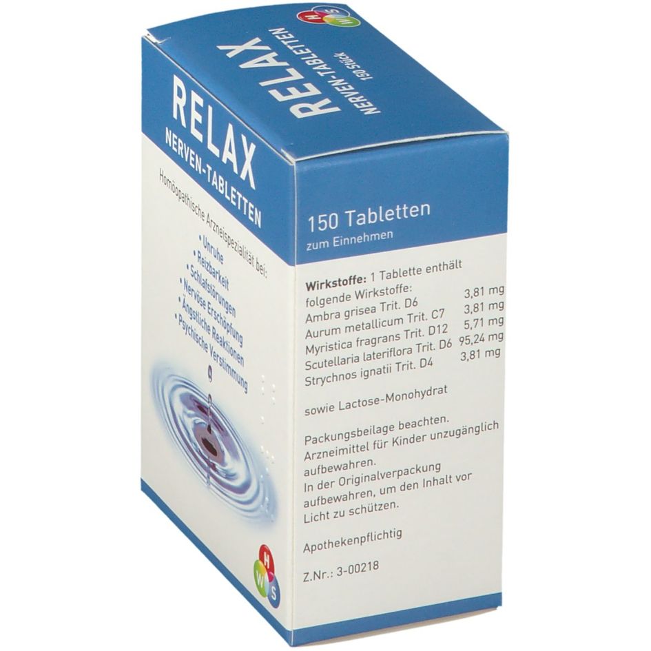 Relax Nerven-Tabletten 150 St - shop-apotheke.at