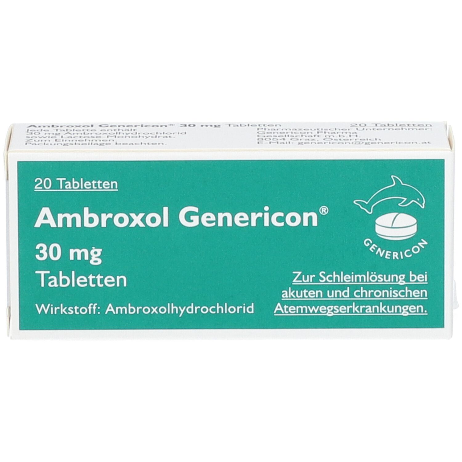 Ambroxol Genericon 20 St - Shop Apotheke