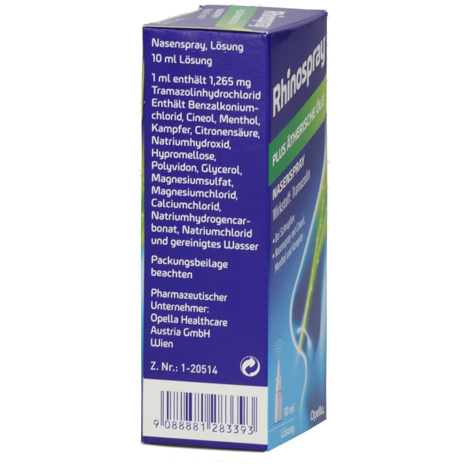 Rhinospray® plus ätherische Öle - Nasenspray 10 ml - shop-apotheke.at