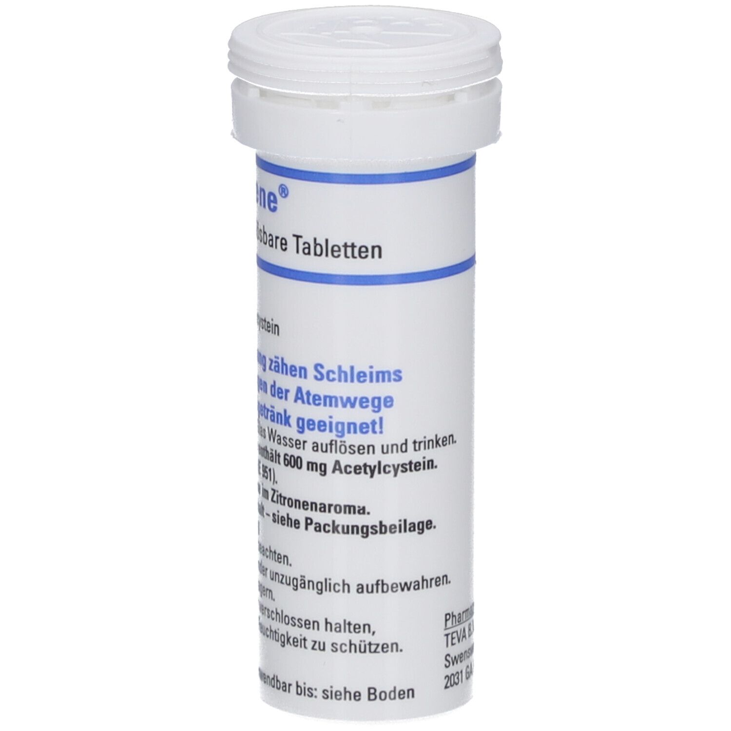 Mucobene® 600 mg-lösbare Tabletten 10 St - Shop Apotheke