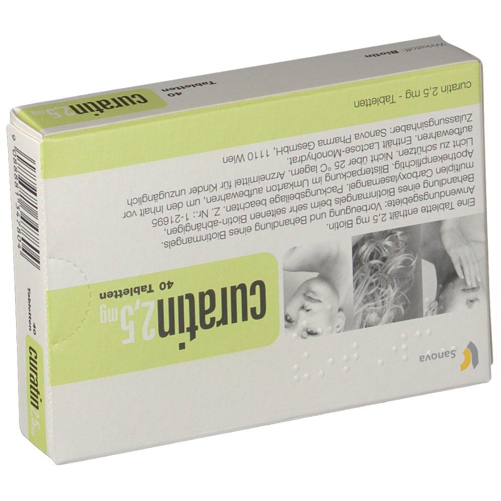 CURATIN 2,5 mg 40 St - Shop Apotheke