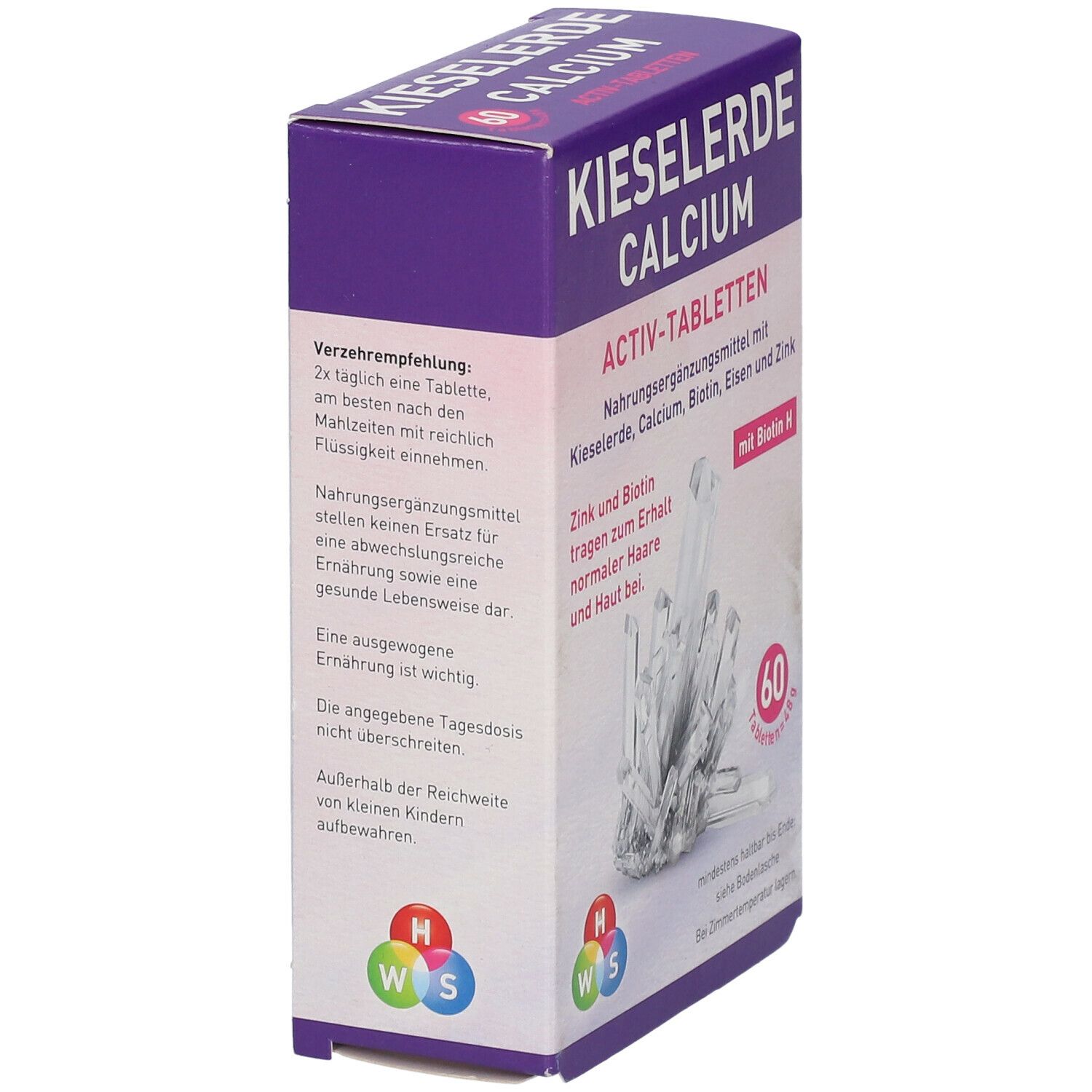 KIESELERDE CALCIUM ACTIV-TABLETTEN 60 St - Shop Apotheke