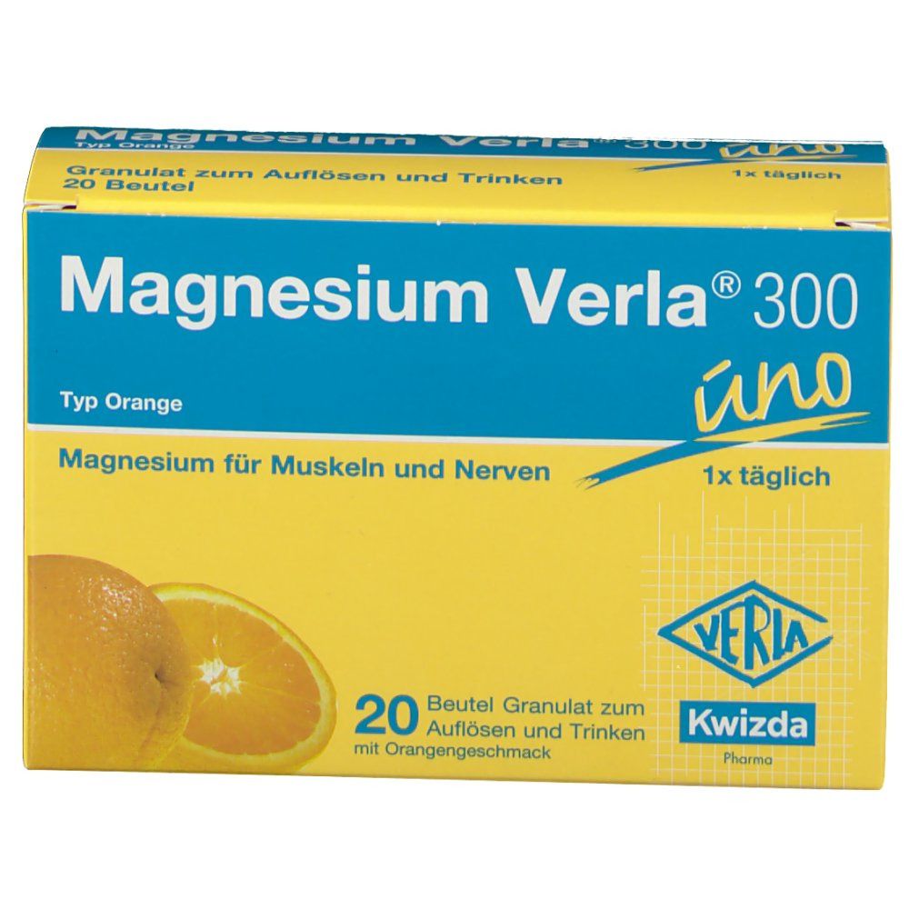 Magnesium Verla® 300 uno 20 St - Shop Apotheke