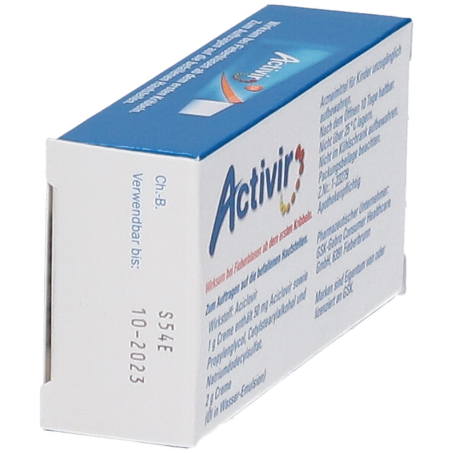 ACTIVIR® Fieberblasencreme 2 g - Shop Apotheke