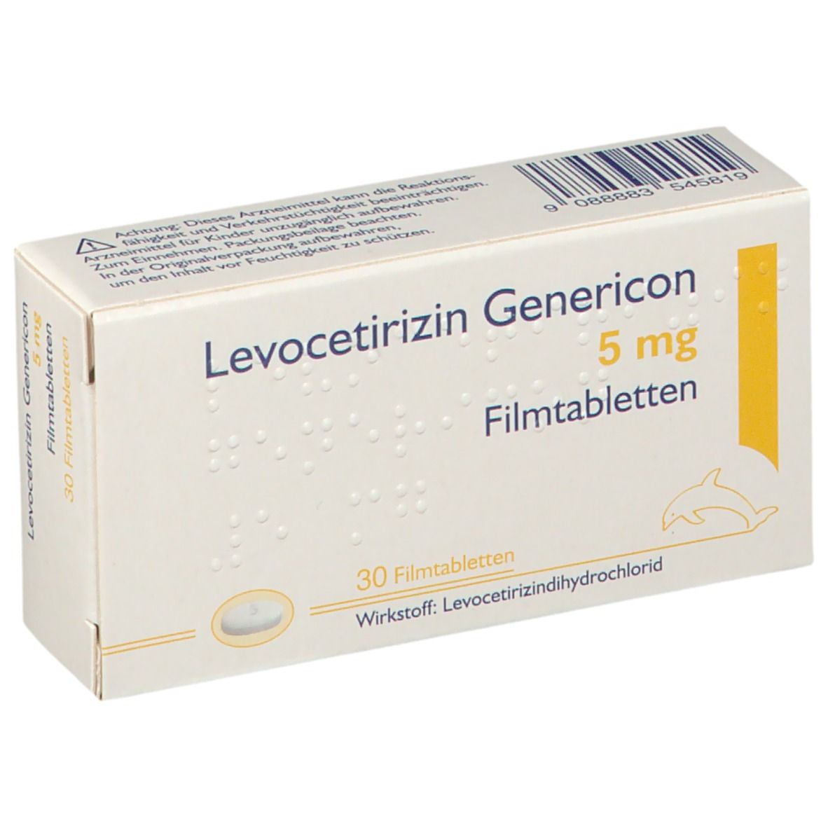 Levocetirizin Genericon 5 mg 30 St - Shop Apotheke
