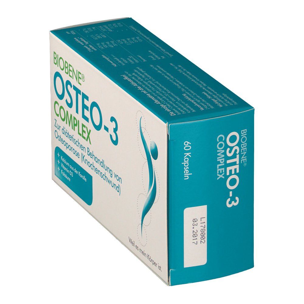 BIOBENE® OSTEO-3 Complex 60 St - Shop Apotheke