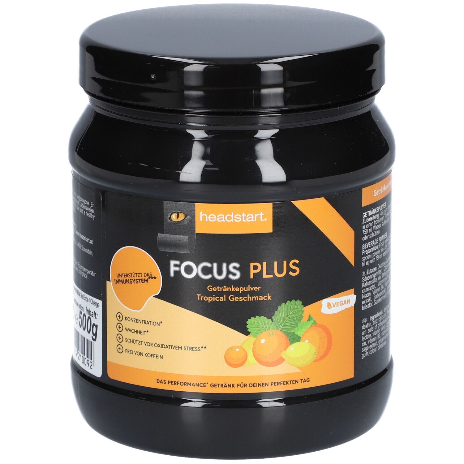 headstart® Focus plus Pulver Citrus-Kiwi 500 g - Shop Apotheke