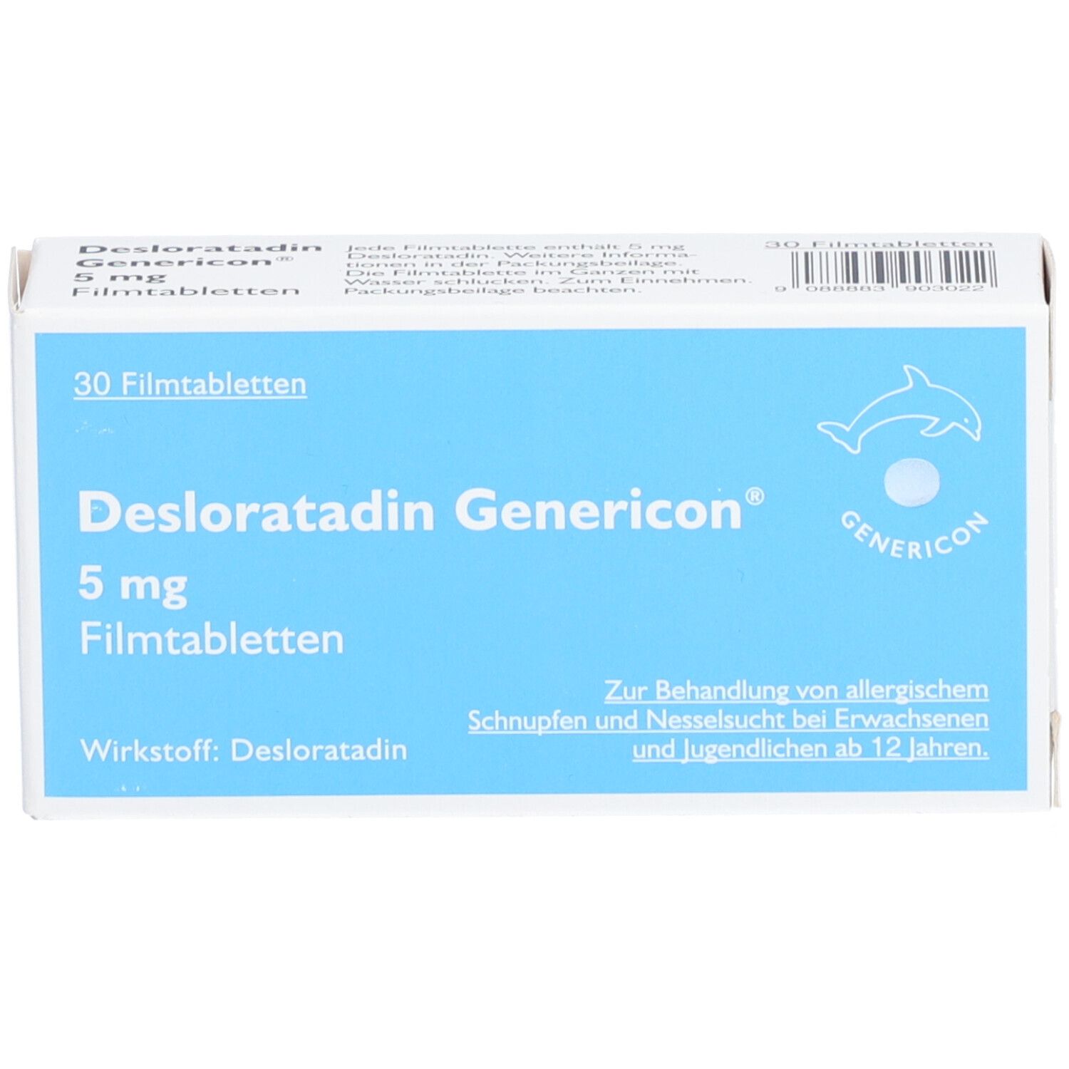 Desloratadin Genericon 5 mg 30 St - Shop Apotheke