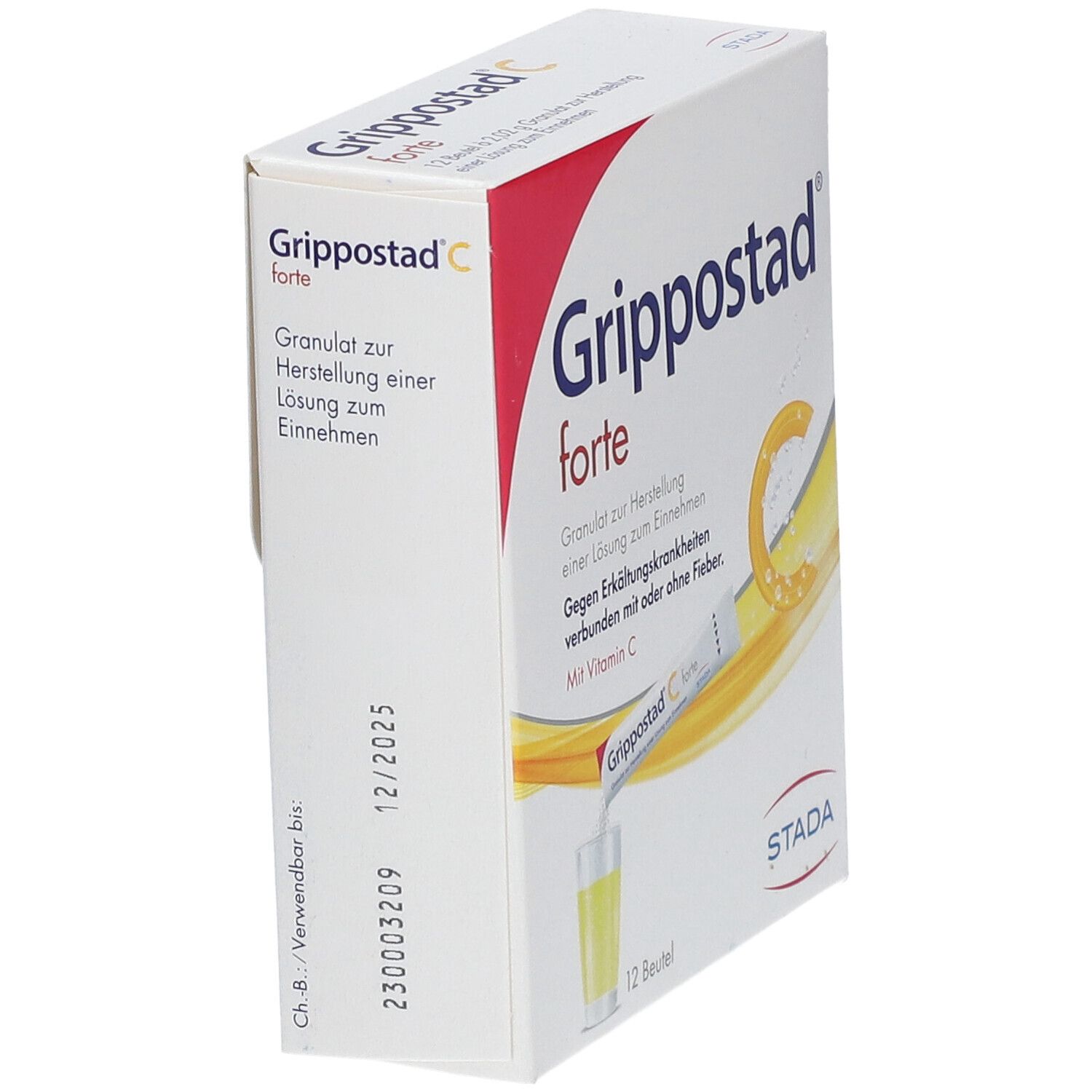 Grippostad forte Granulat bei Erkältung und grippalen Infekten, vegan ...