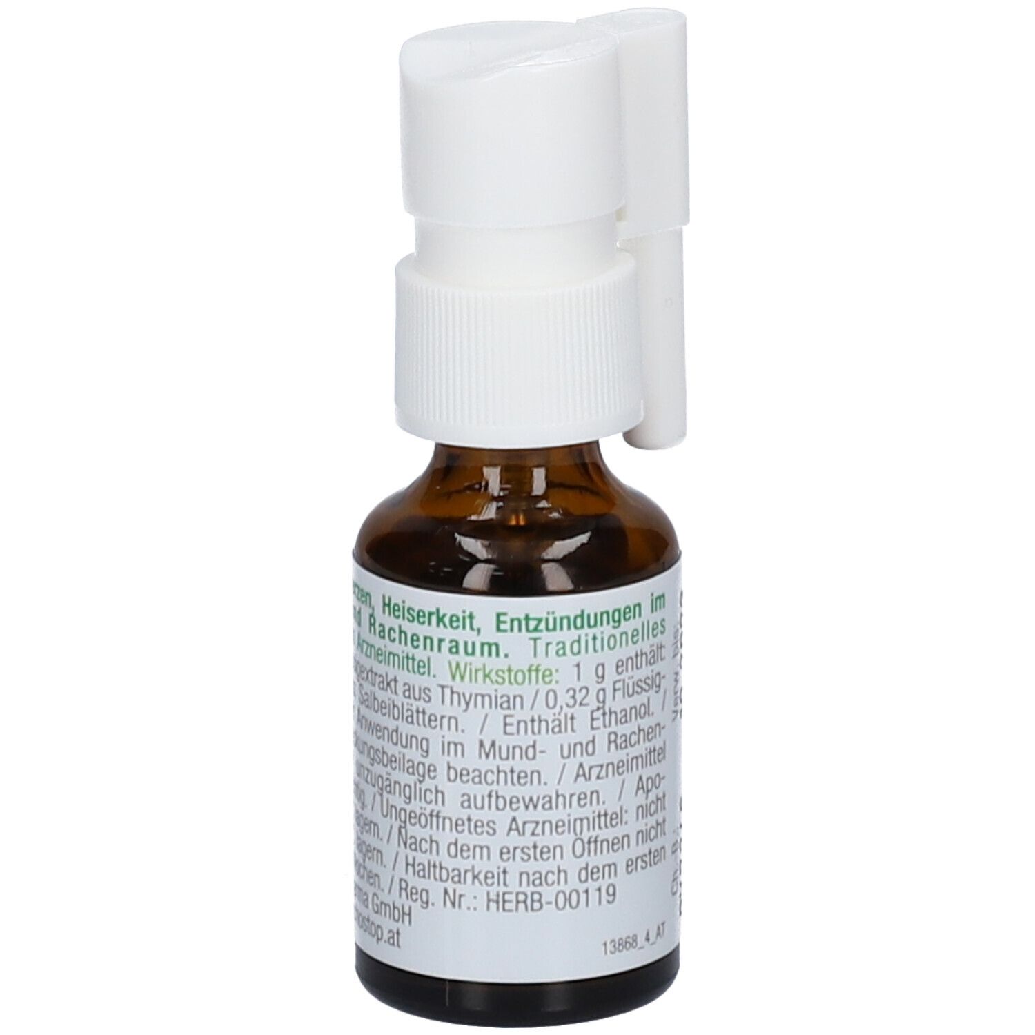 BRONCHOSTOP® Thymian Salbei Hals- und Rachenspray 15 ml - Shop Apotheke