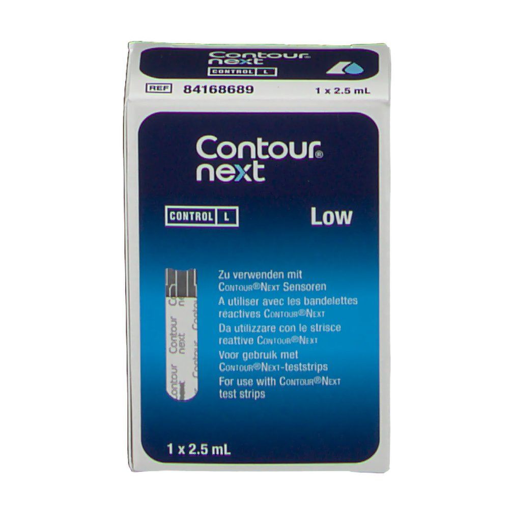 CONTOUR® NEXT Kontrolllösung niedrig 2,5 ml - Shop Apotheke
