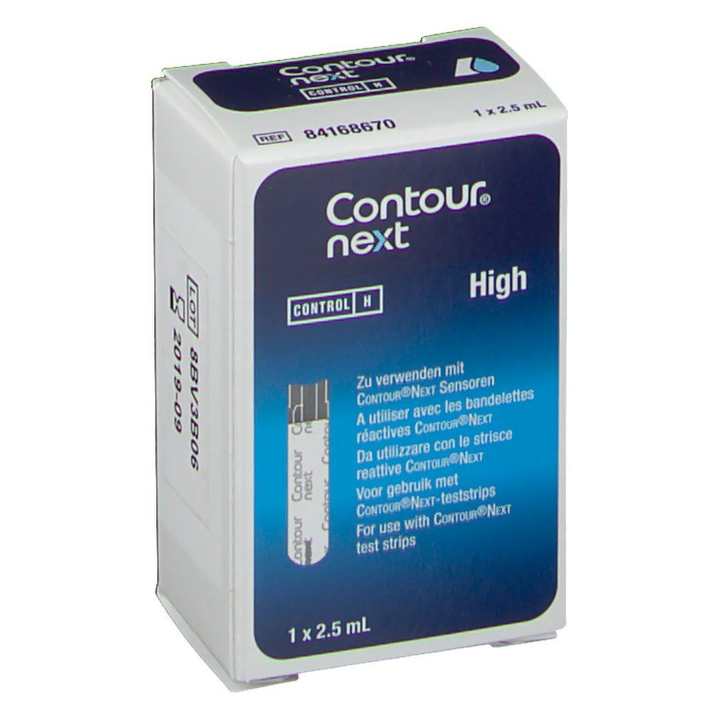CONTOUR® NEXT Kontrolllösung hoch 2,5 ml - Shop Apotheke