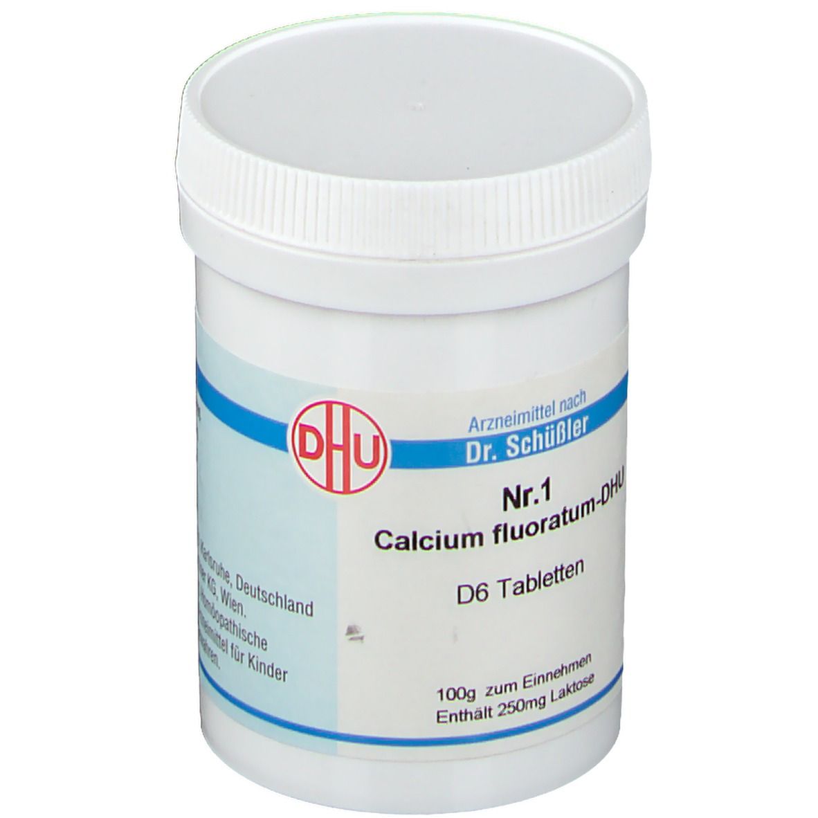DHU Nr. 1 Calcium fluoratum D6 nach Dr. Schüßler 100 g - Shop Apotheke