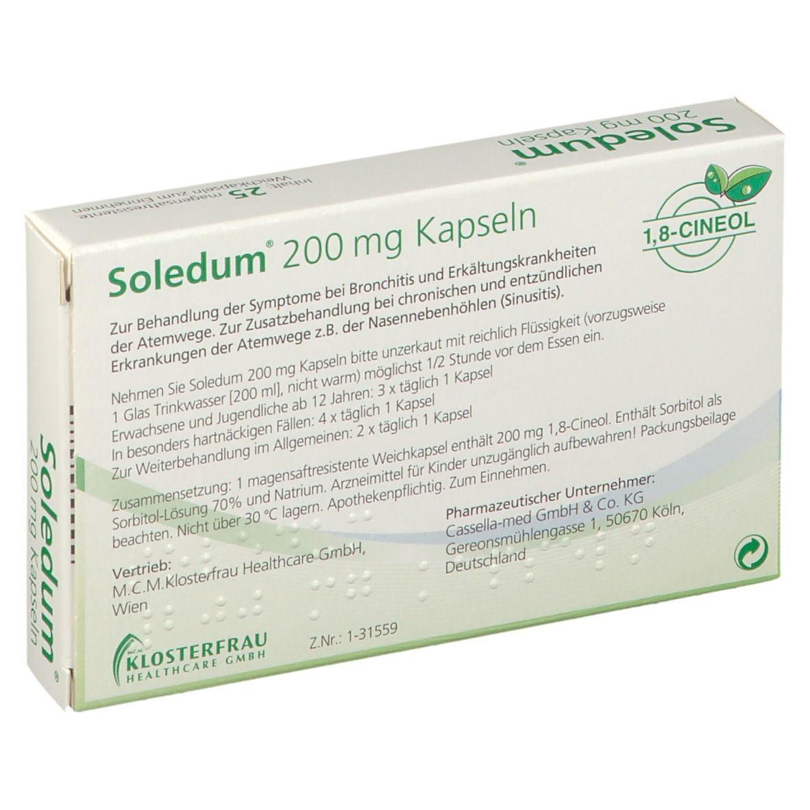 Soledum® Kapseln - Jetzt 10% sparen mit dem Gutscheincode ...