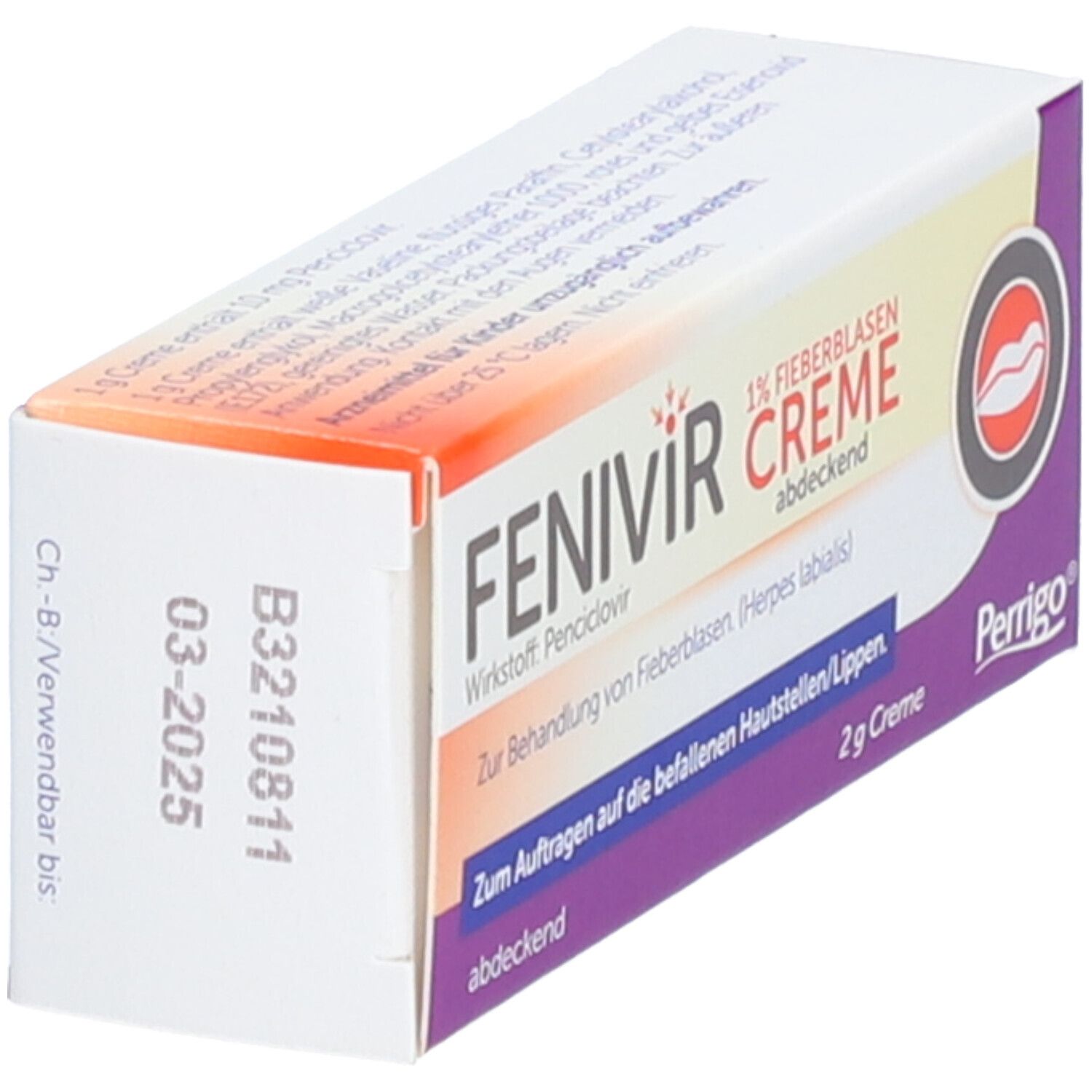 Fenivir® 1 % Fieberblasencreme abdeckend 2 g - Shop Apotheke