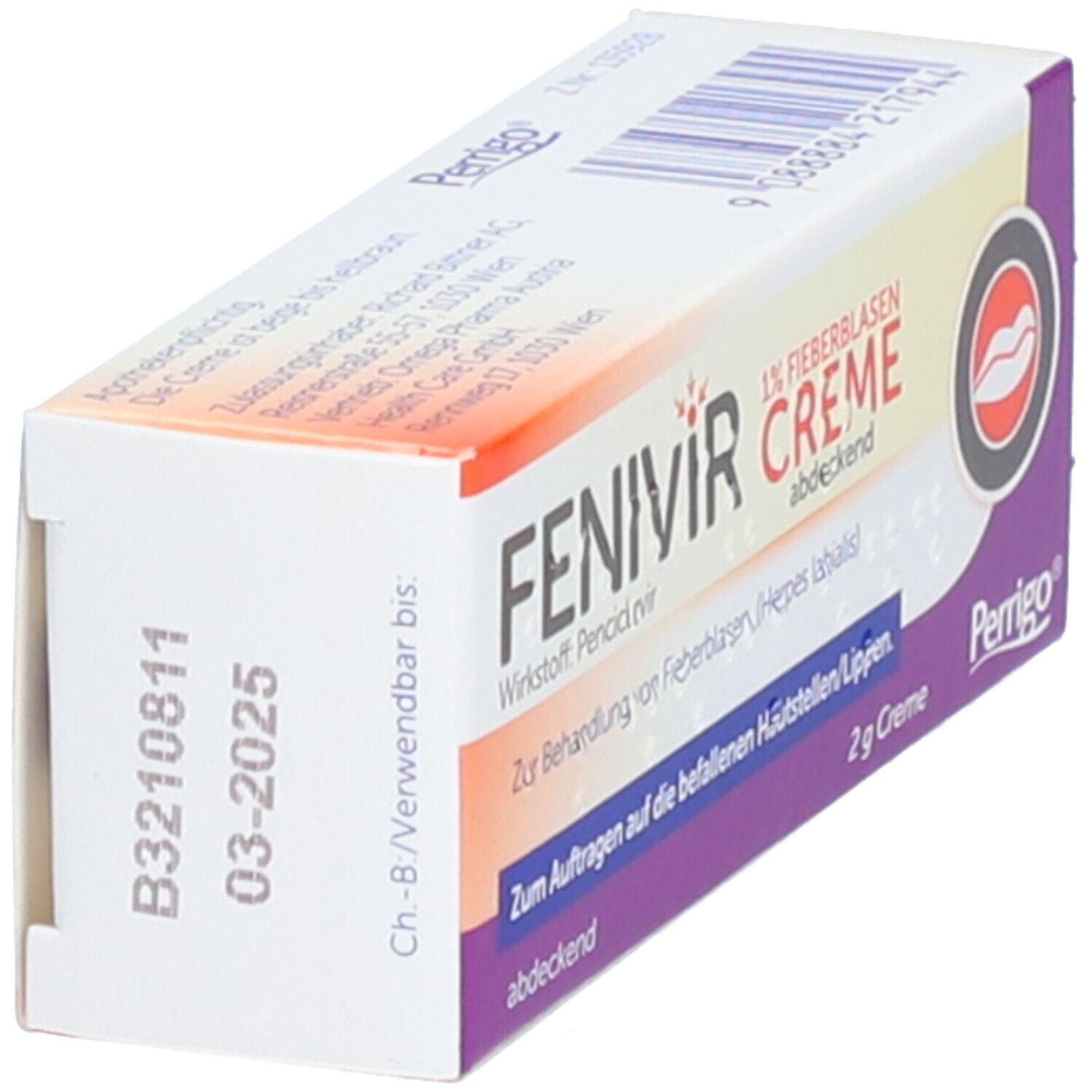 Fenivir® 1 % Fieberblasencreme abdeckend 2 g - Shop Apotheke