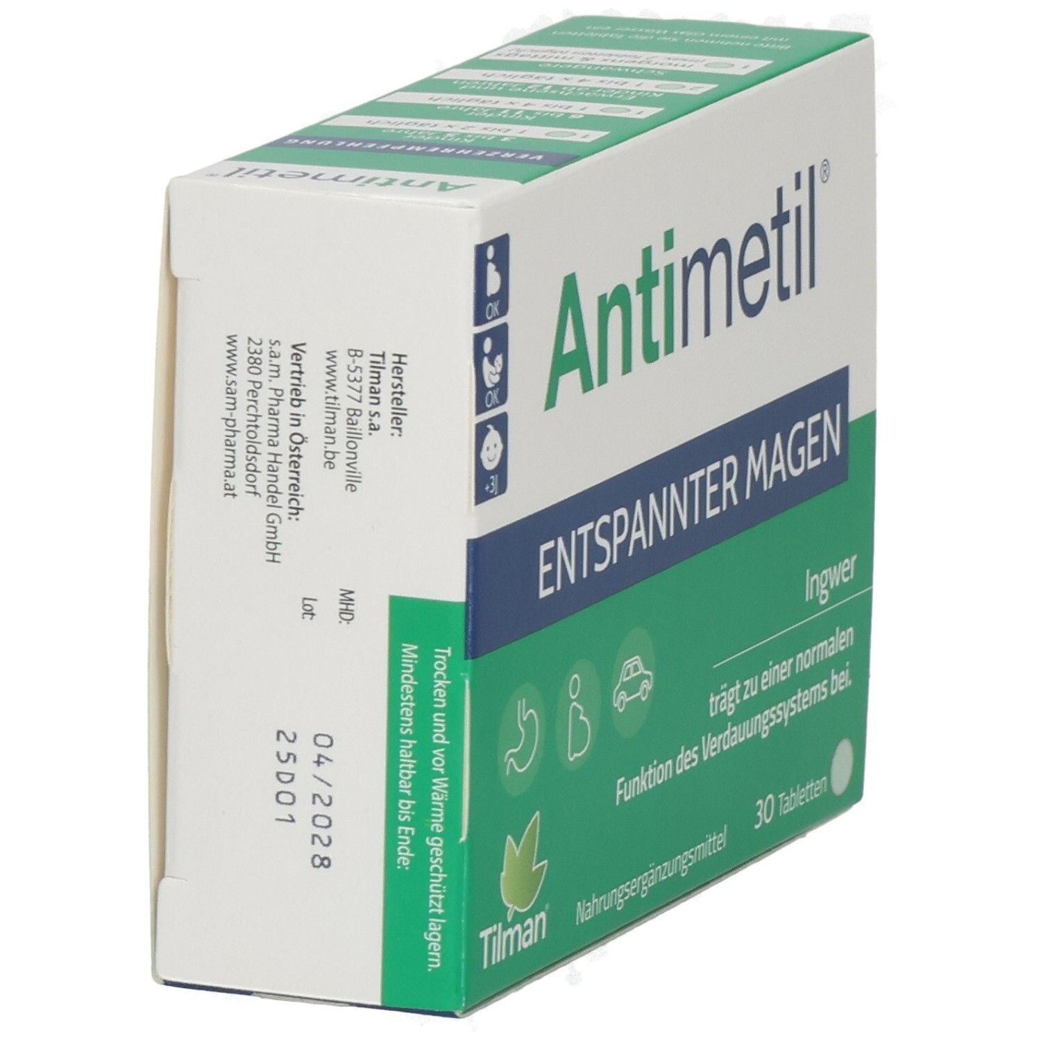 Antimetil® Ingwer 30 St - Shop Apotheke