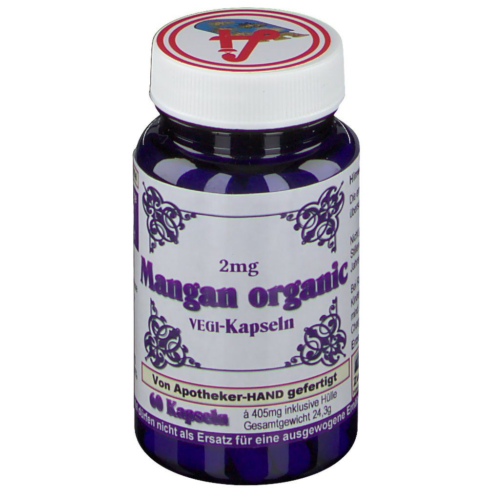 Mangan organic 2mg 60 St - Shop Apotheke