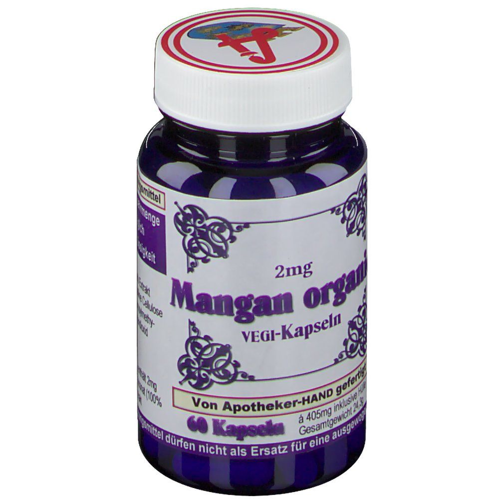 Mangan organic 2mg 60 St - Shop Apotheke