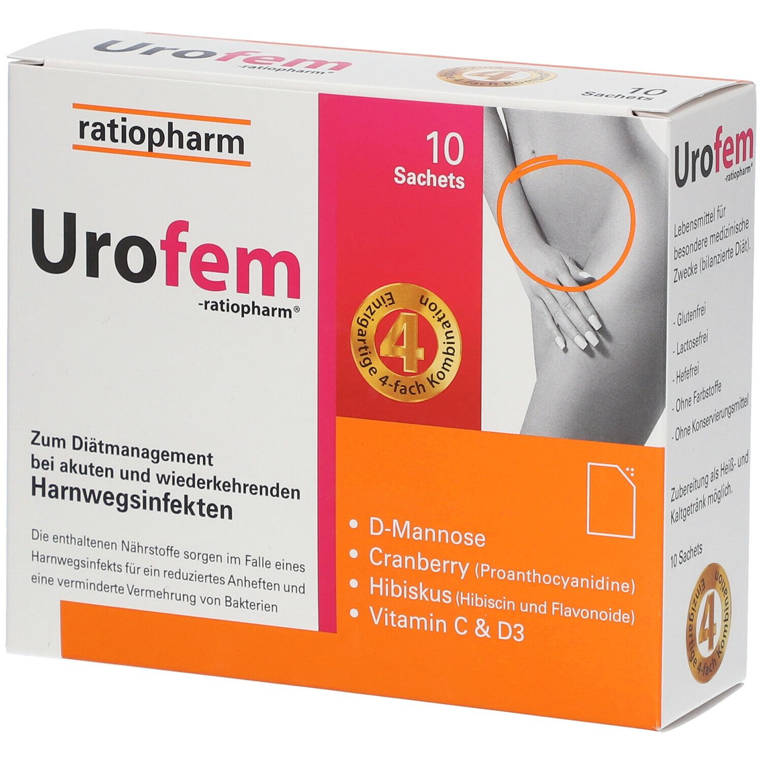 ratiopharm® Urofem 10 St - Shop Apotheke